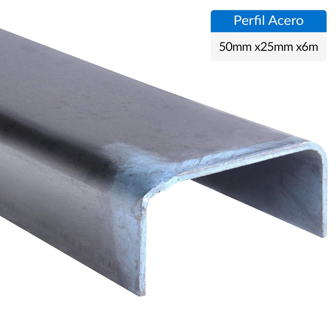 Perfil Canal Acero 50x25x2mm 6 m | Sodimac - Falabella