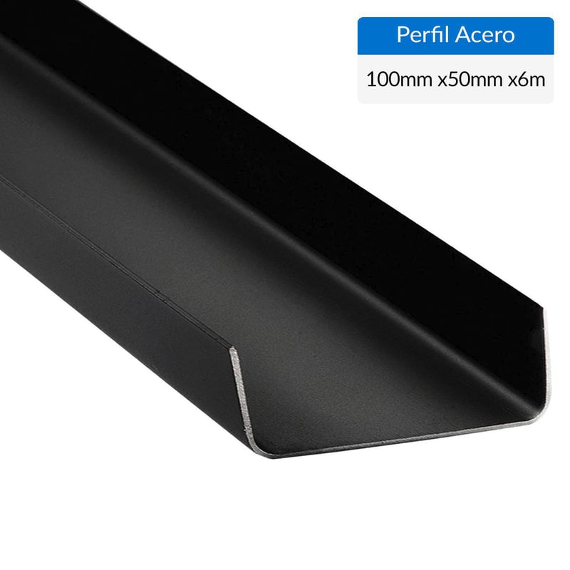 Perfil Canal Acero 100x50x2mm 6 m | Sodimac - Falabella