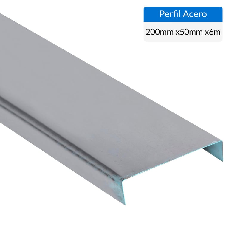 Perfil Canal Acero 200x50x2mm 6 m | Sodimac - Falabella