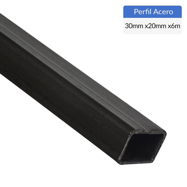 Perfil Rectangular Acero 30x20x2 mm 6 m | Sodimac - Falabella