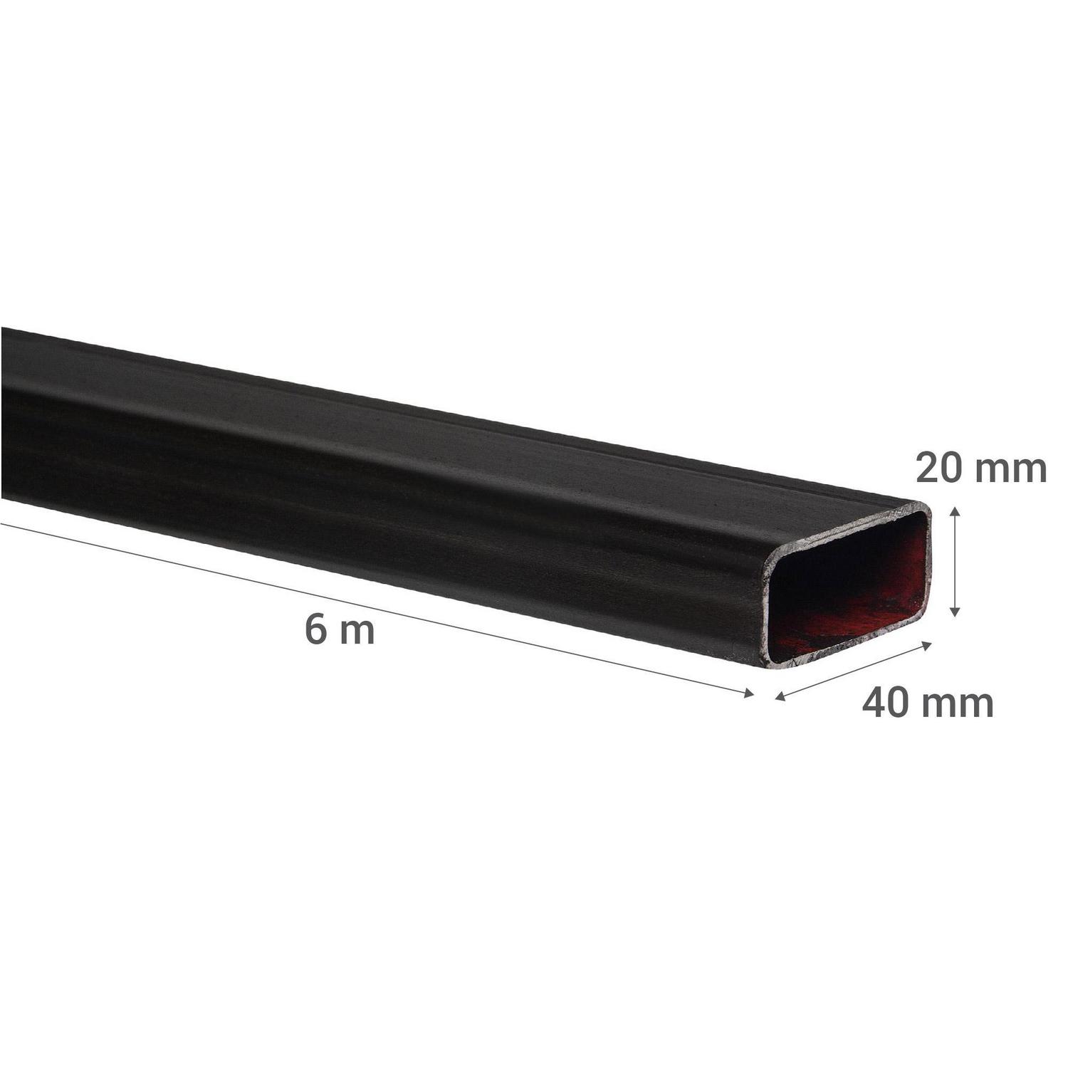 Perfil Rectangular Acero 40x20x1,5 mm 6 m | Sodimac - Falabella