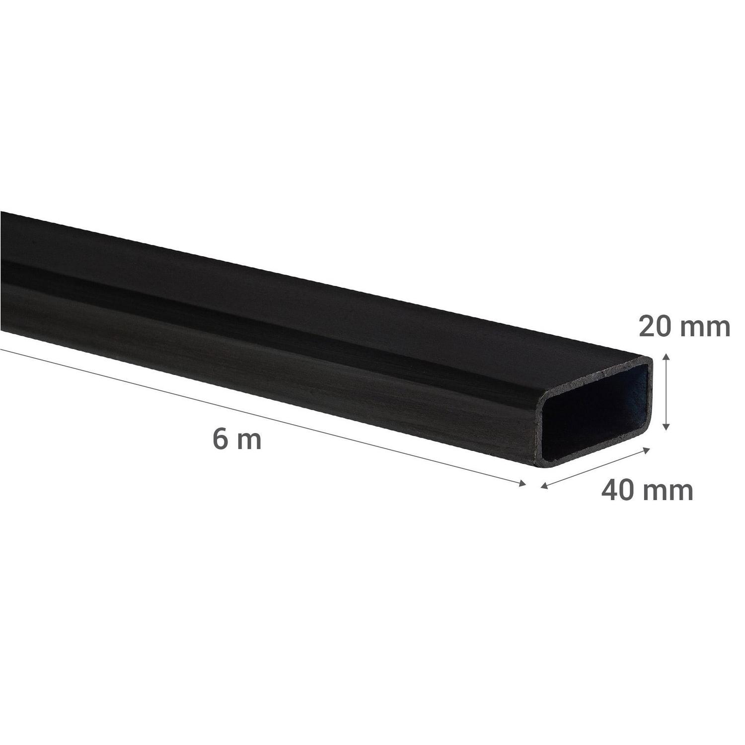 Perfil Rectangular Acero 40x20x2 mm 6 m | Sodimac - Falabella