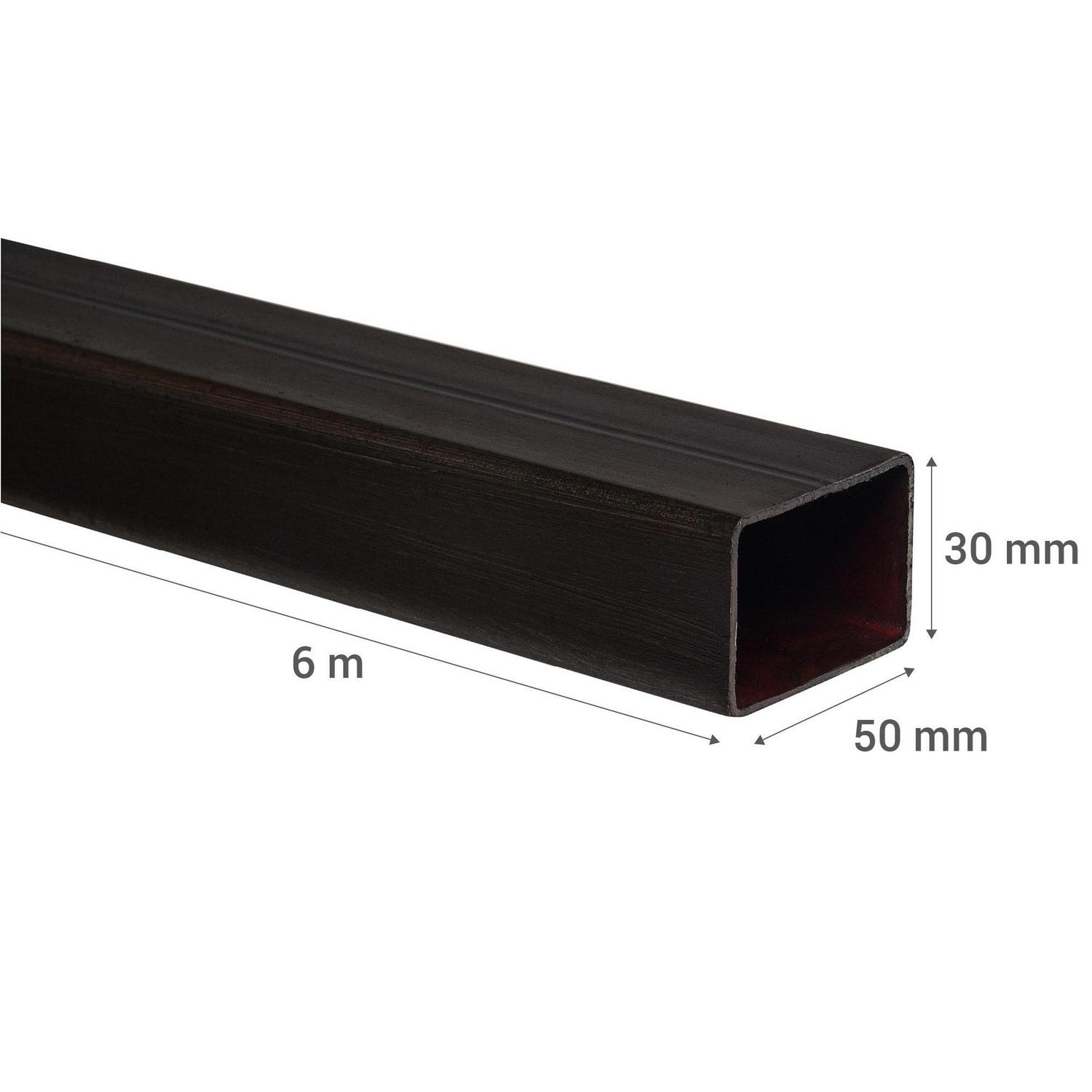 Perfil Rectangular Acero 50x30x1,5 mm 6 m | Sodimac - Falabella