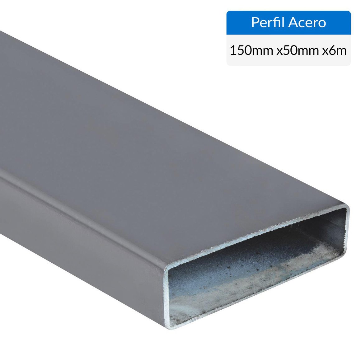 Perfil Rectangular Acero 150x50x2 mm 6 m | Sodimac - Falabella