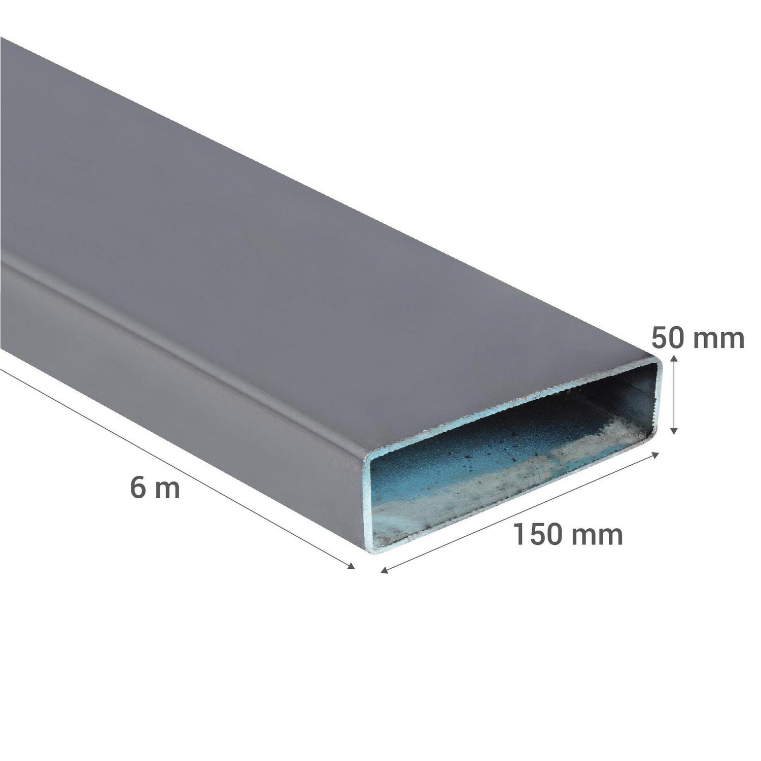 Perfil Rectangular Acero 150x50x2 mm 6 m | Sodimac - Falabella