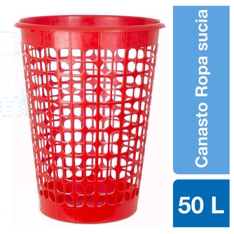 Canasto para Ropa 44x58x44 cm 50 l Multicolor | Sodimac Chile