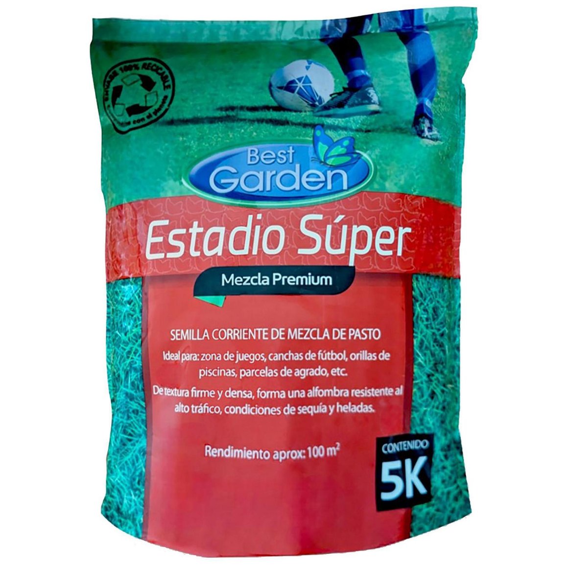 Semilla de Pasto Estadio Súper Premium 5 kg Saco | Sodimac Chile