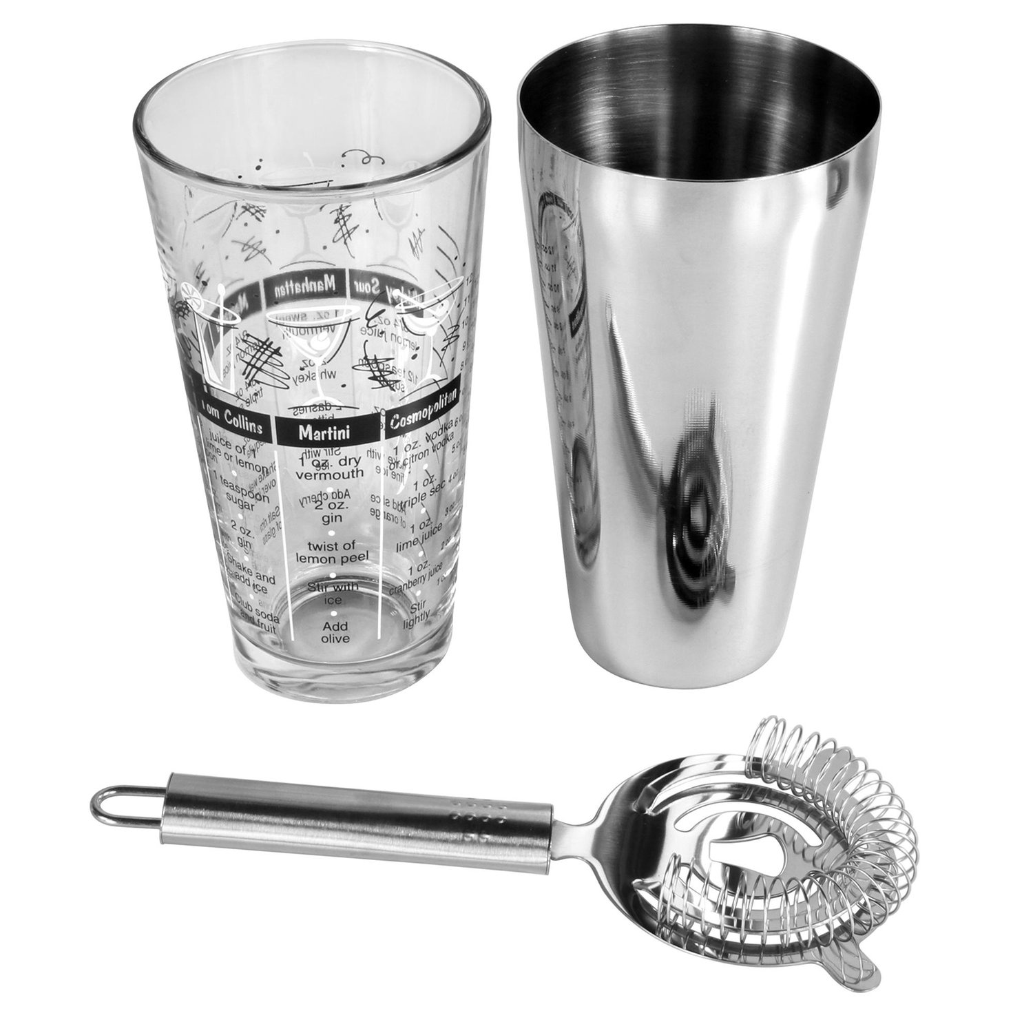 Set Coctelera 3 piezas | Sodimac - Falabella