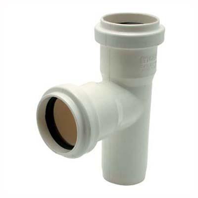 Tee Reducción PVC-S Bco c/goma 110mm x 75mm Blanco 1u | Sodimac - Falabella