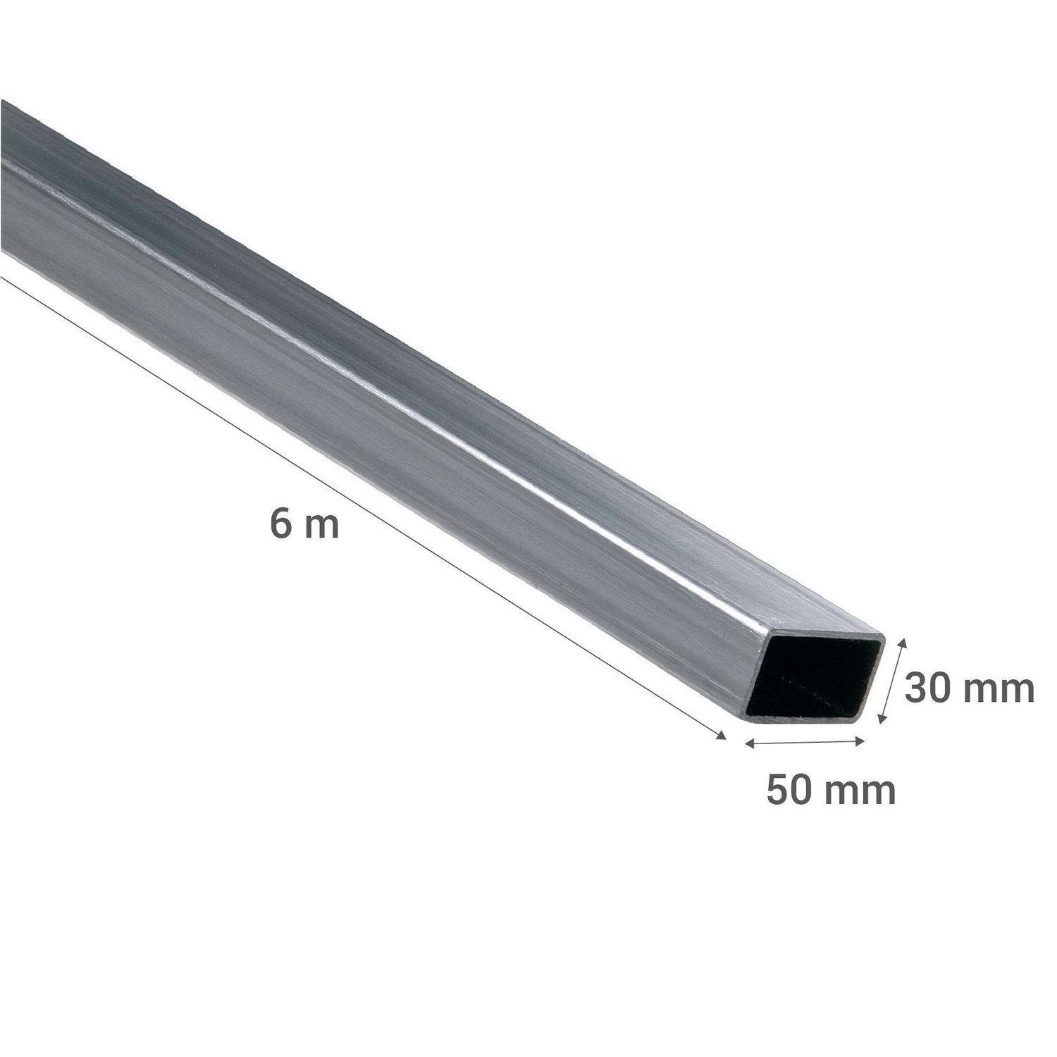 Perfil Rectangular Acero 50x30x3 mm 6 m | Sodimac - Falabella