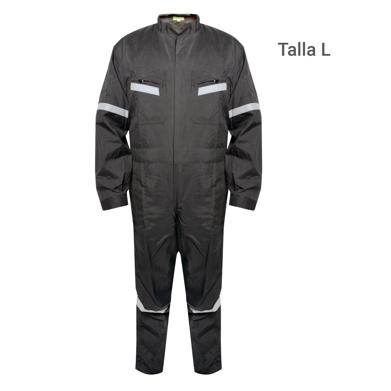 Overol Poplin con Cinta Negro | Sodimac - Falabella