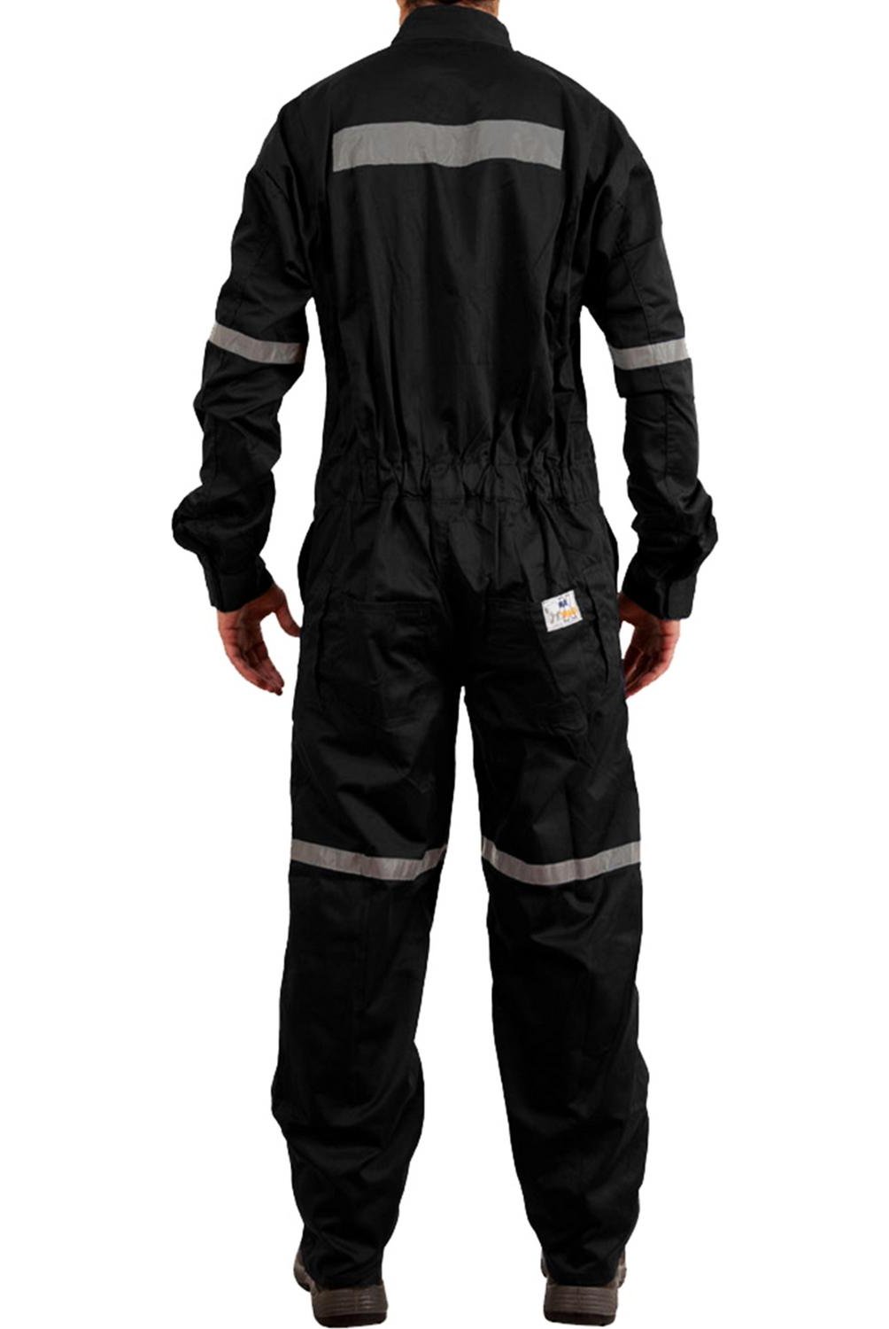 Overol poplin negro con cinta reflectiva talla xxl | Sodimac - Falabella