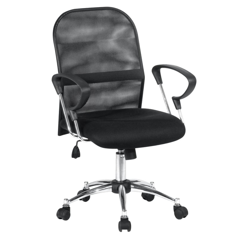 Silla PC Malla Negro | Sodimac - Falabella