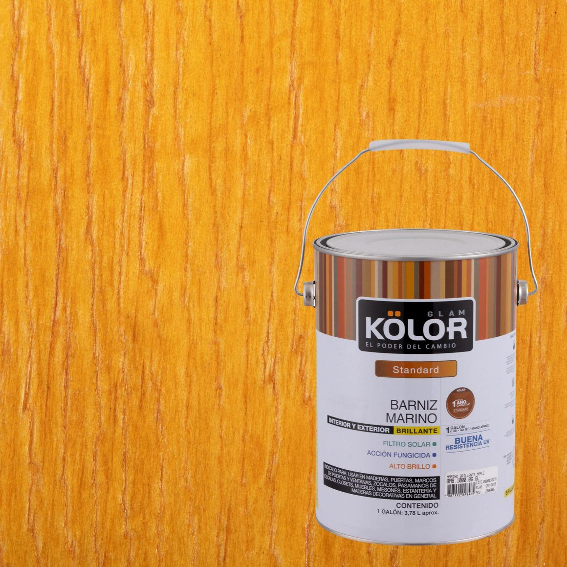 Barniz Marino Brillante 1 galón(es) Maple | Sodimac - Falabella