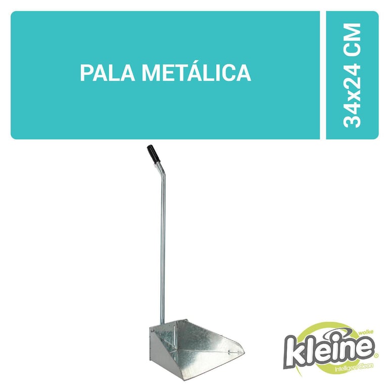 Pala metálica para aseo con mango | Sodimac - Falabella