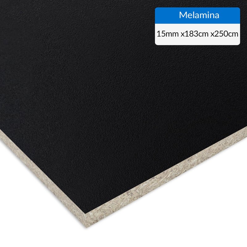 Melamina Negro 15 mm 183x250 cm | Sodimac - Falabella