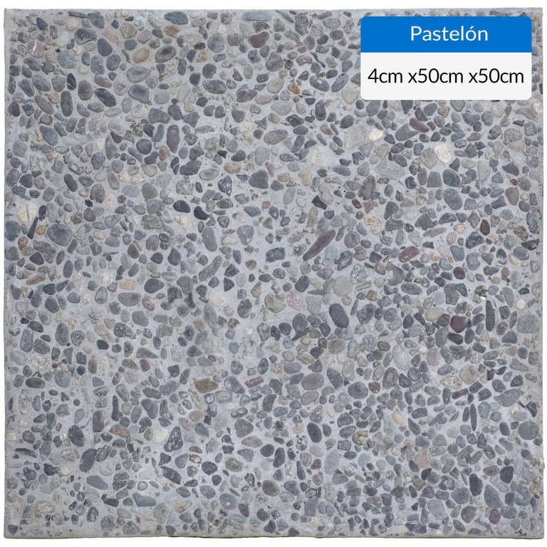 Pastelón 50 x 50 x 4 cm Piedra Maipo | Sodimac - Falabella