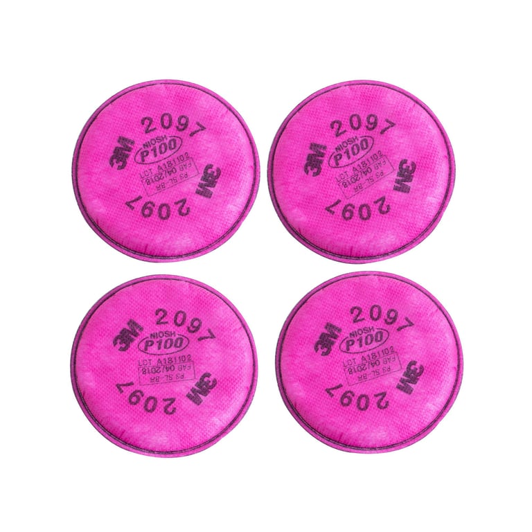 Filtro de respuesto 3M P100 para mascarilla reutilizable 2 unidades | Sodimac Chile