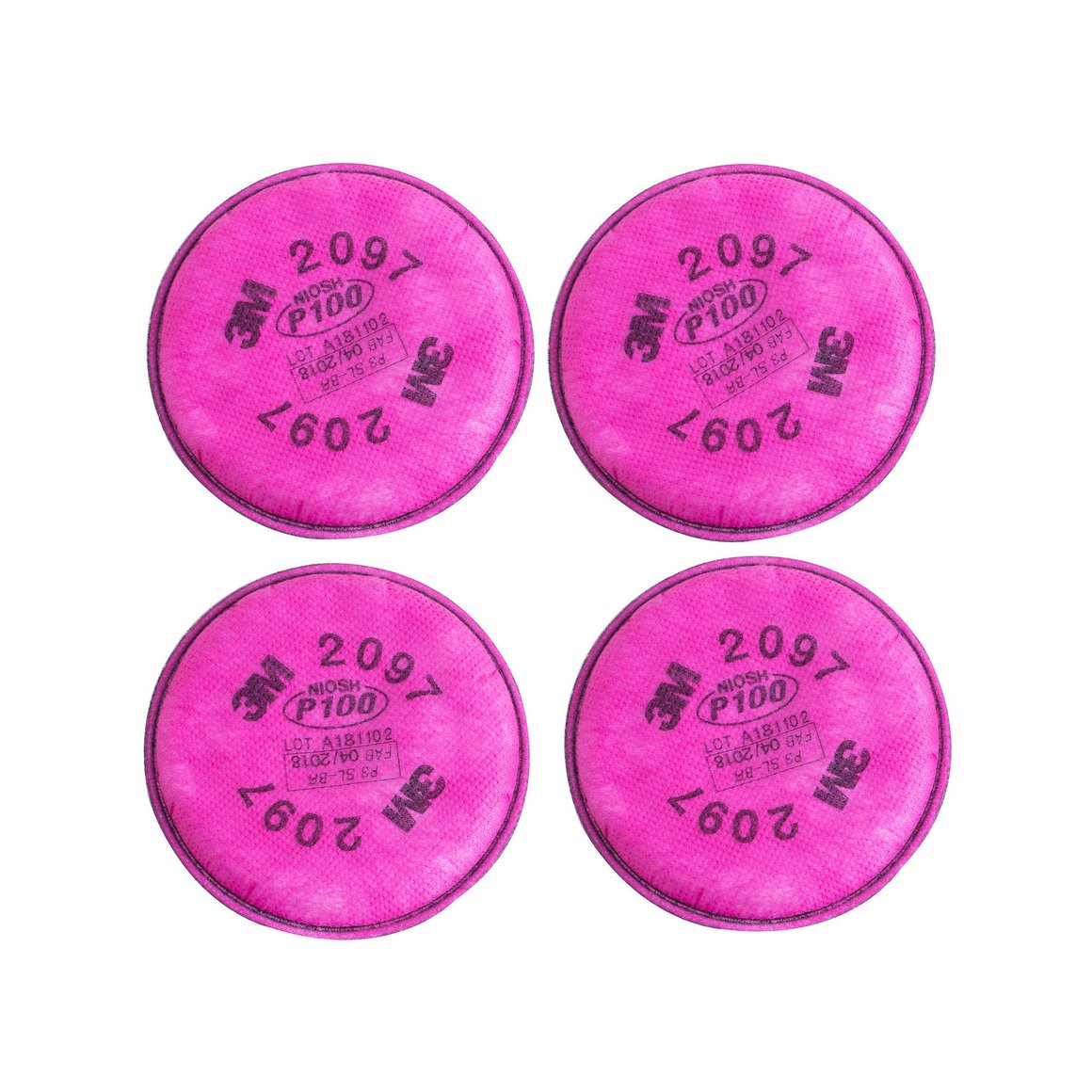 Filtro de respuesto 3M P100 para mascarilla reutilizable 2 unidades ...