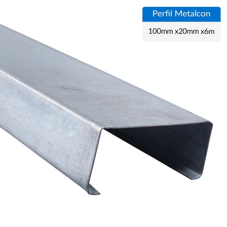 Perfil C Metalcon Estructural Metal 100x20x0.85 mm 6 m | Sodimac ...