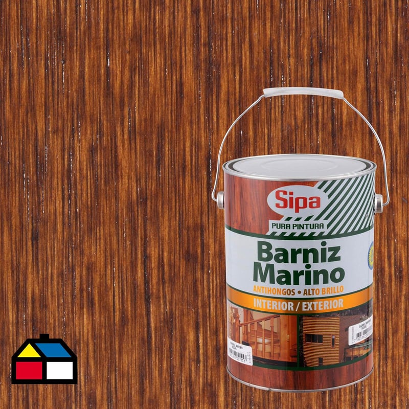 Barniz Marino Brillante 1 galón(es) Nogal | Sodimac - Falabella