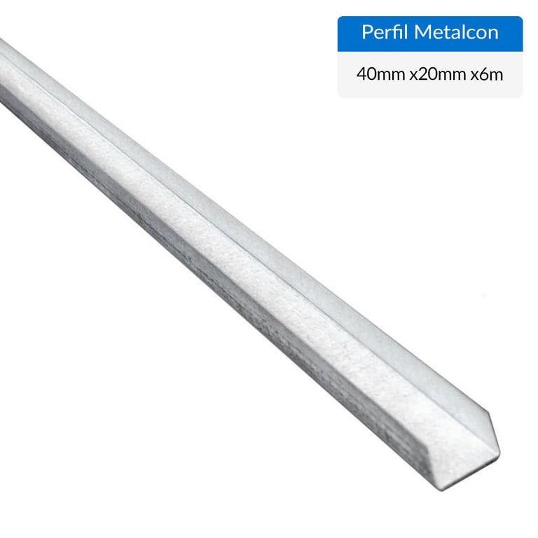 Perfil U Metalcon Estructural Metal 40x20x0.85 mm 6 m | Sodimac - Falabella
