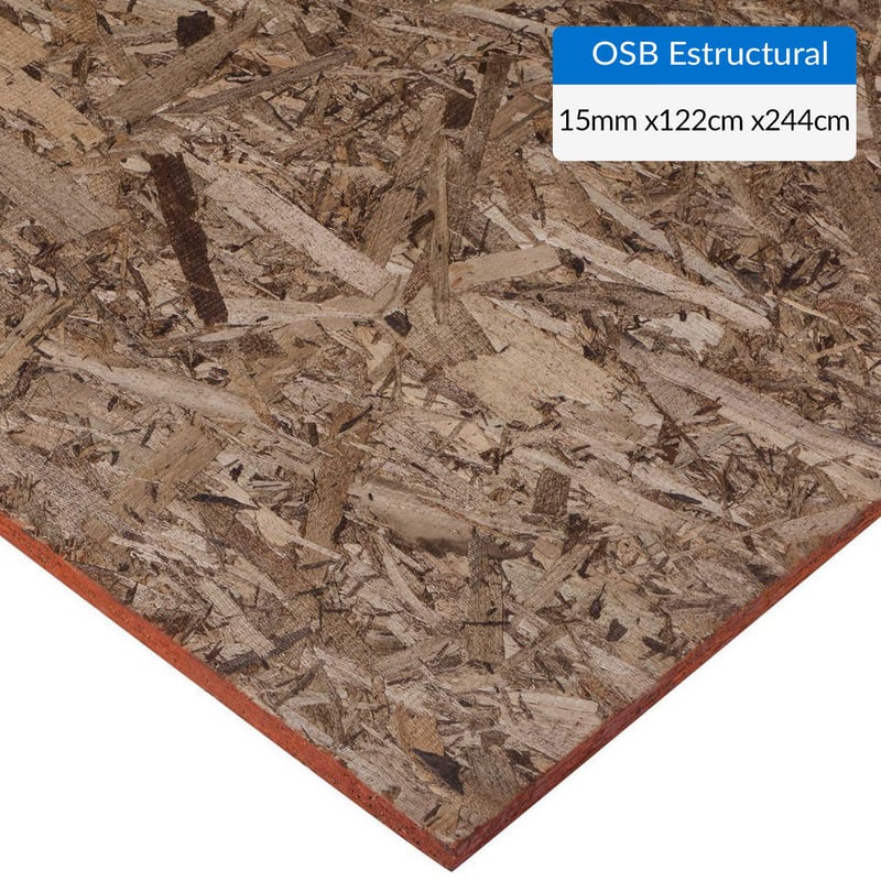 OSB Estructural 15 mm 122x244 cm | Sodimac - Falabella