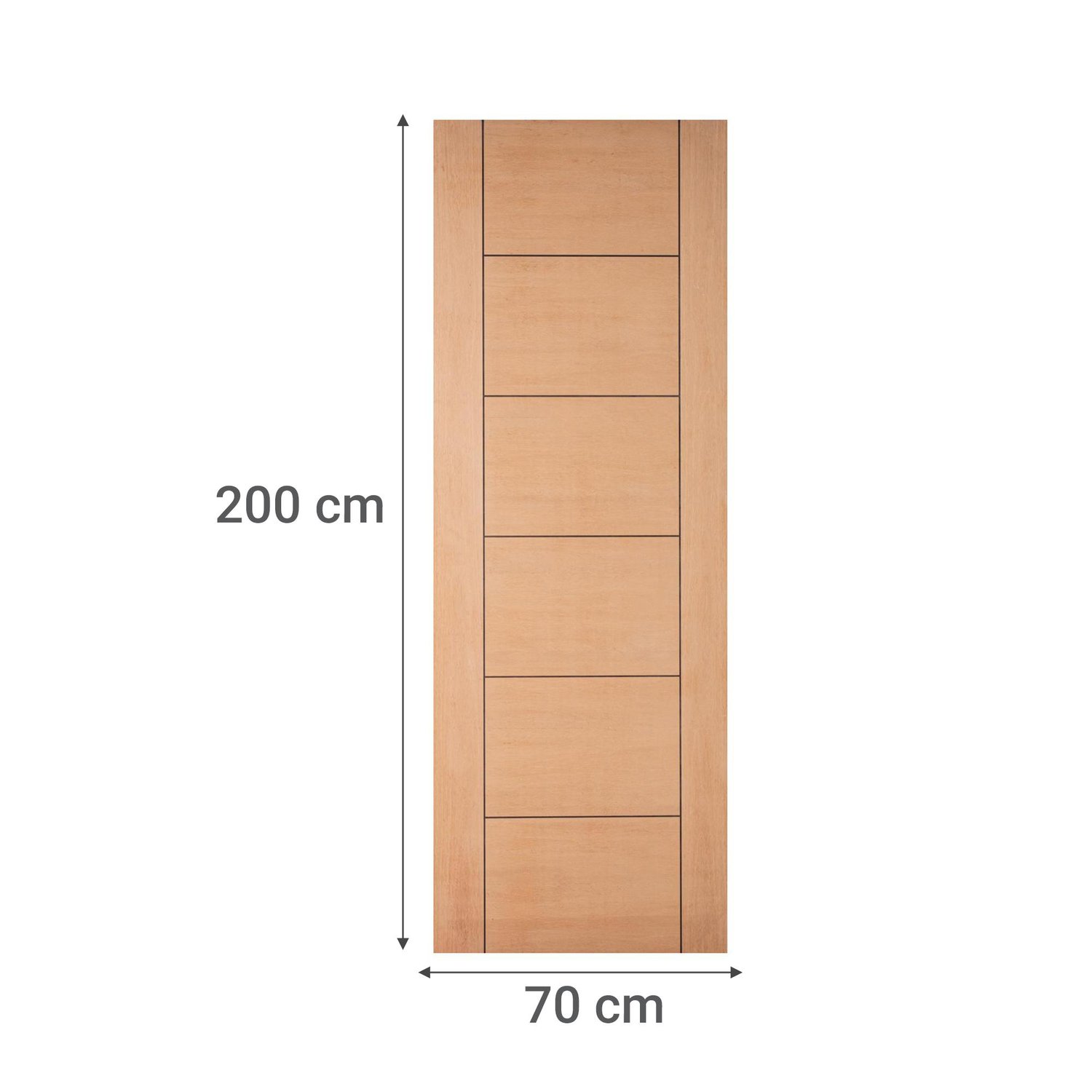 Puerta enchapada Mara Negra | Sodimac - Falabella
