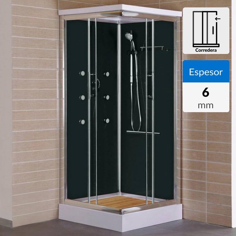 Cabina de ducha 222x90x90 cm | Sodimac - Falabella