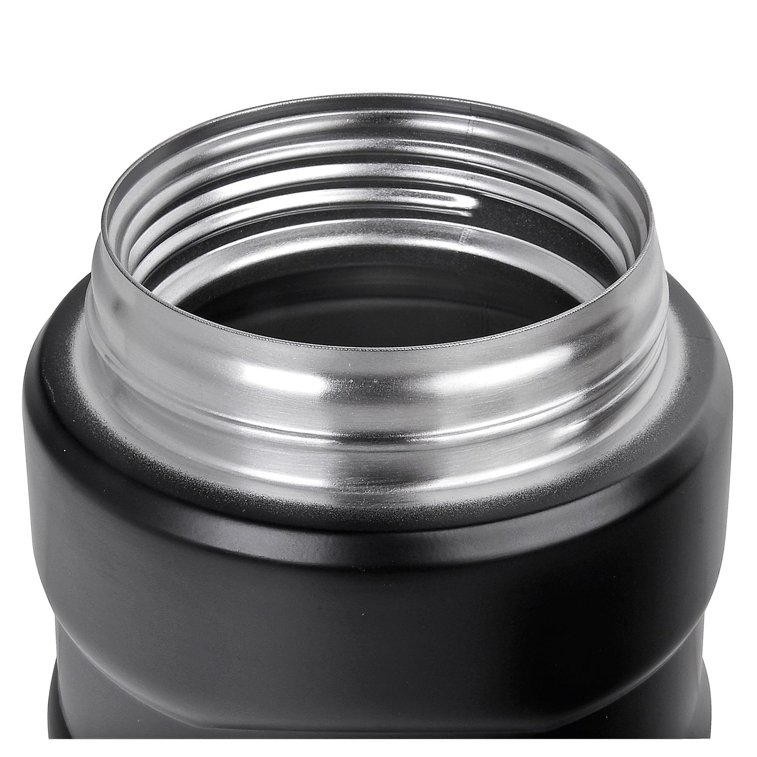 Termo para Comida 710 ml Acero Inoxidable Negro/ Plateado | Sodimac ...