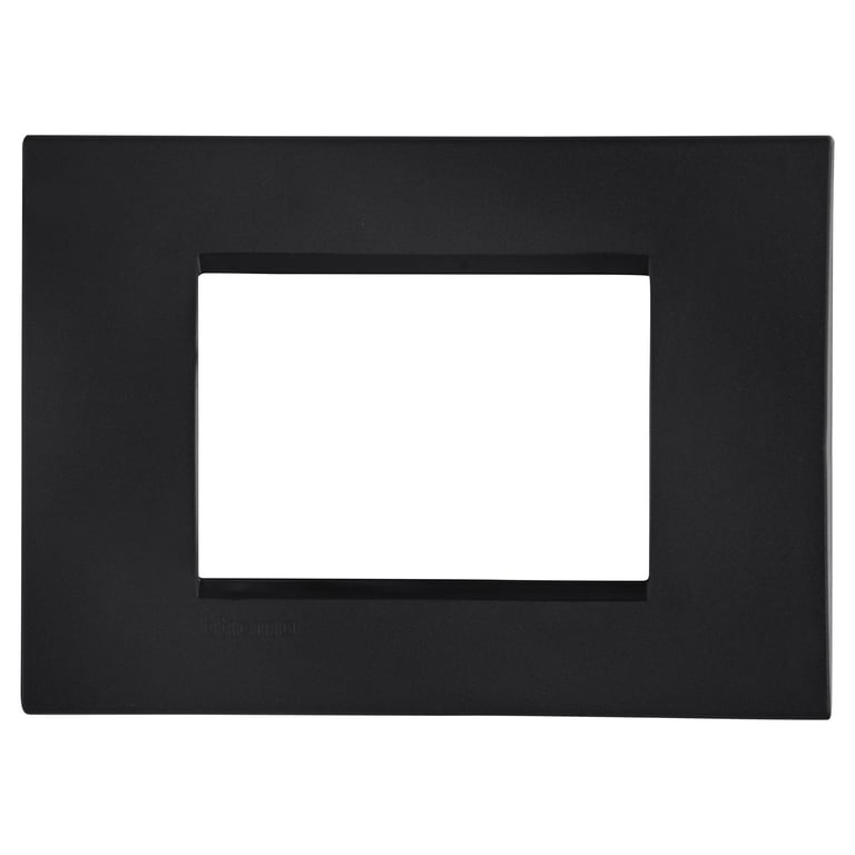 Placa rectangular 3 módulos Antracita | Sodimac - Falabella