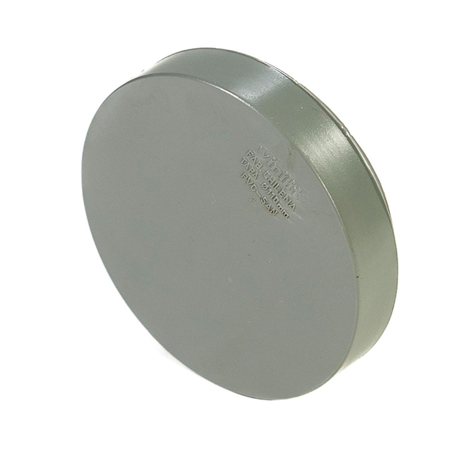 Tapa PVC-S Cementar 110mm Gris 1u | Sodimac - Falabella