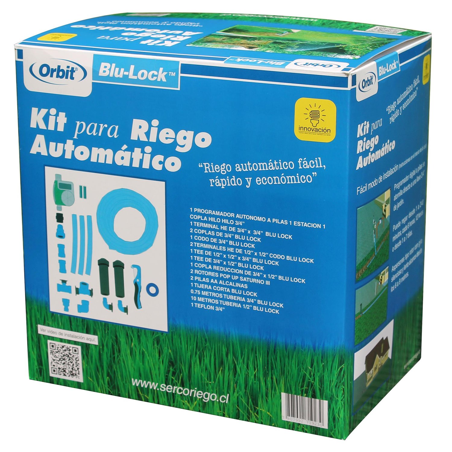 Kit para riego automático polietileno 50 a 100 m2 | Sodimac - Falabella