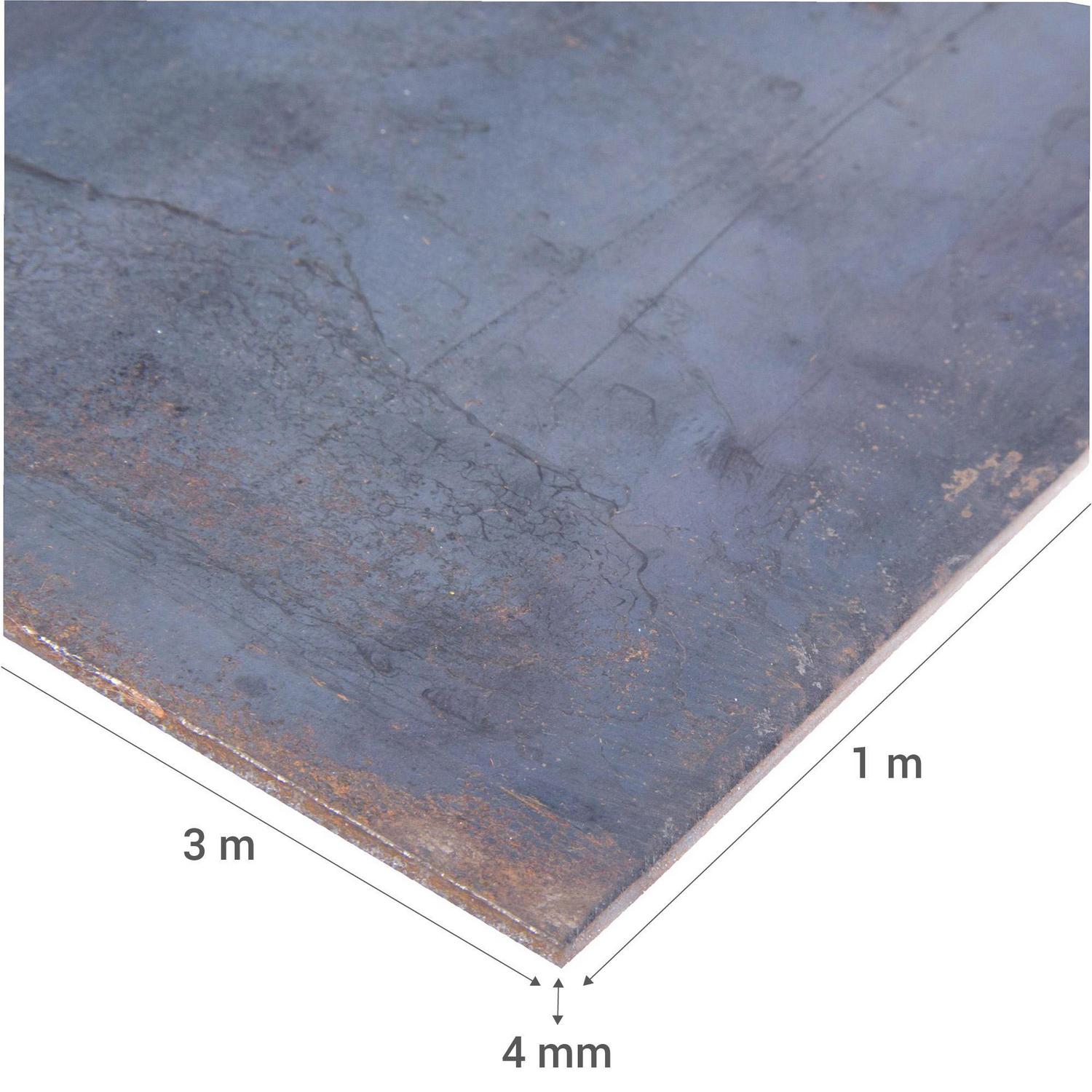 Plancha laminado caliente 4 mm x 1 x 3 mt | Sodimac - Falabella