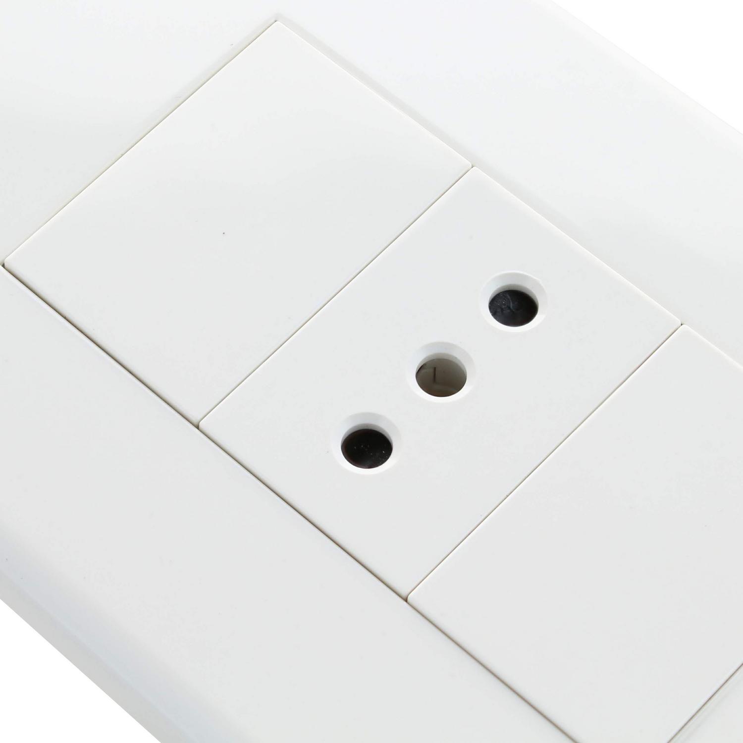 Tomacorriente simple 10 A Blanco | Sodimac Chile