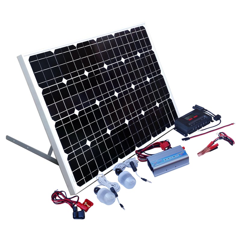 Kit de panel solar 110 W | Sodimac - Falabella