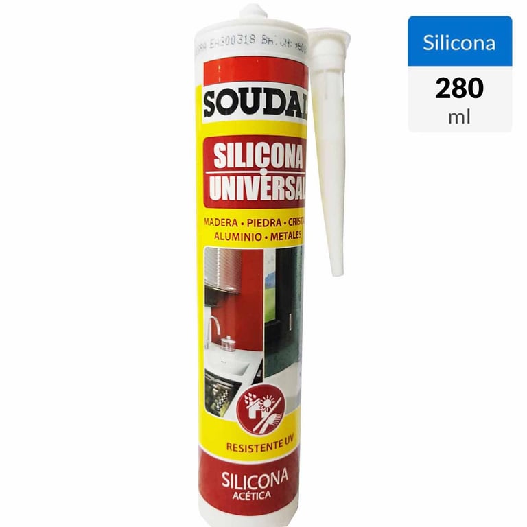 Silicona Universal 280 ml Blanca | Sodimac - Falabella
