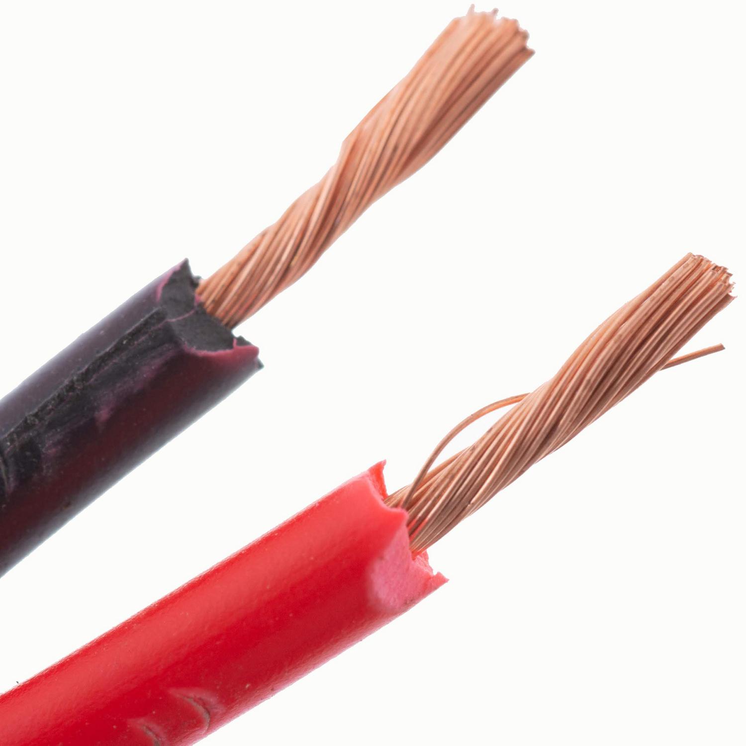 Cable SPT (paralelo) 2X18 AWG Negro/Rojo Metro Lineal | Sodimac - Falabella