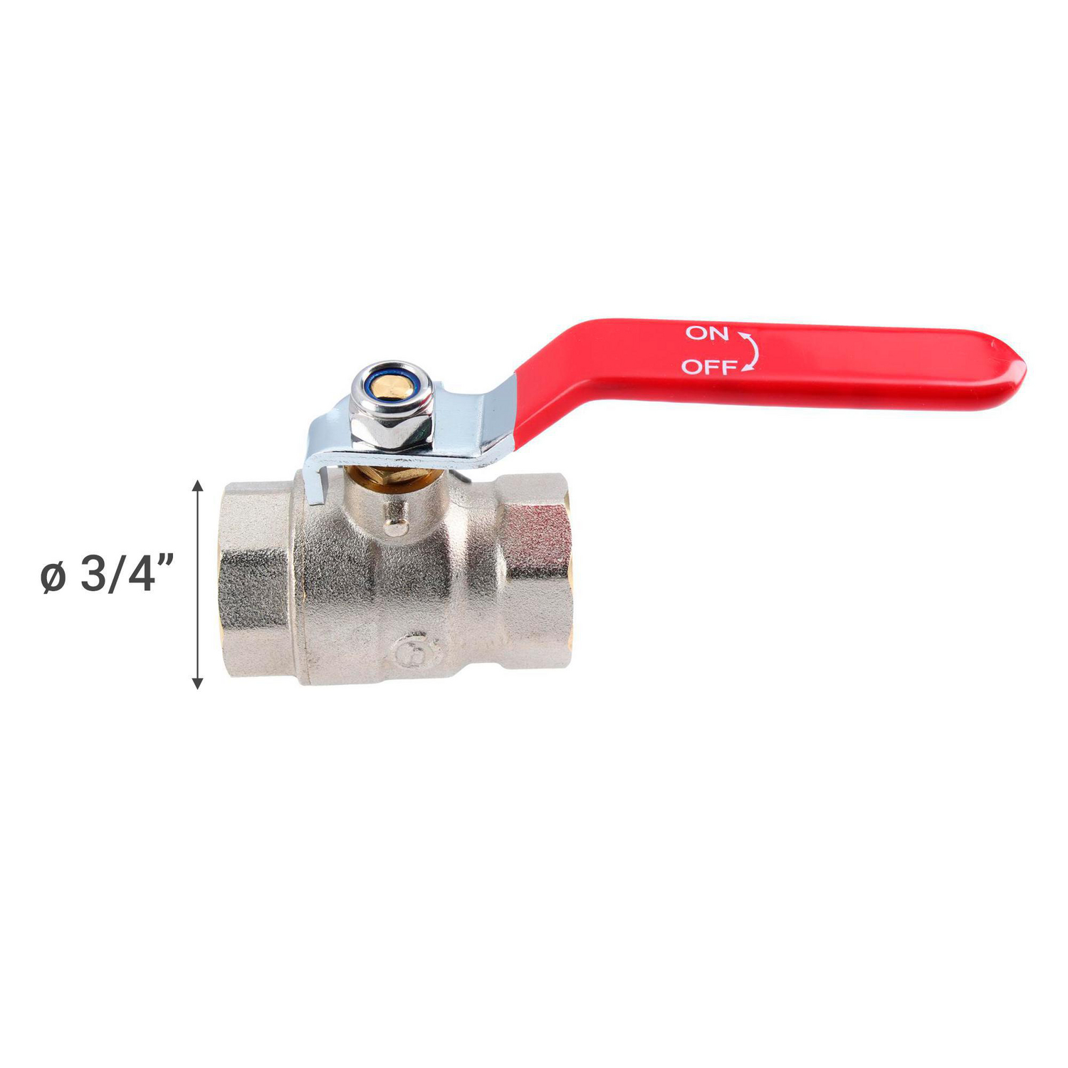 Válvula bola 3/4" HI metal | Sodimac - Falabella