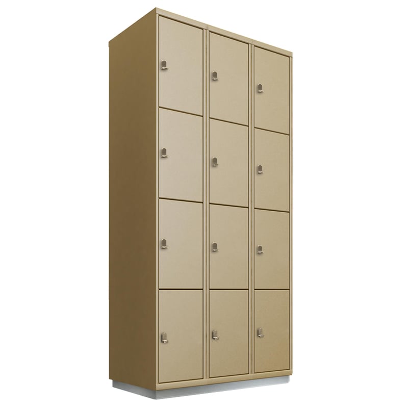 Locker con Portacandado 12 Puerta(s) 45x193x93 cm Gris | Sodimac ...