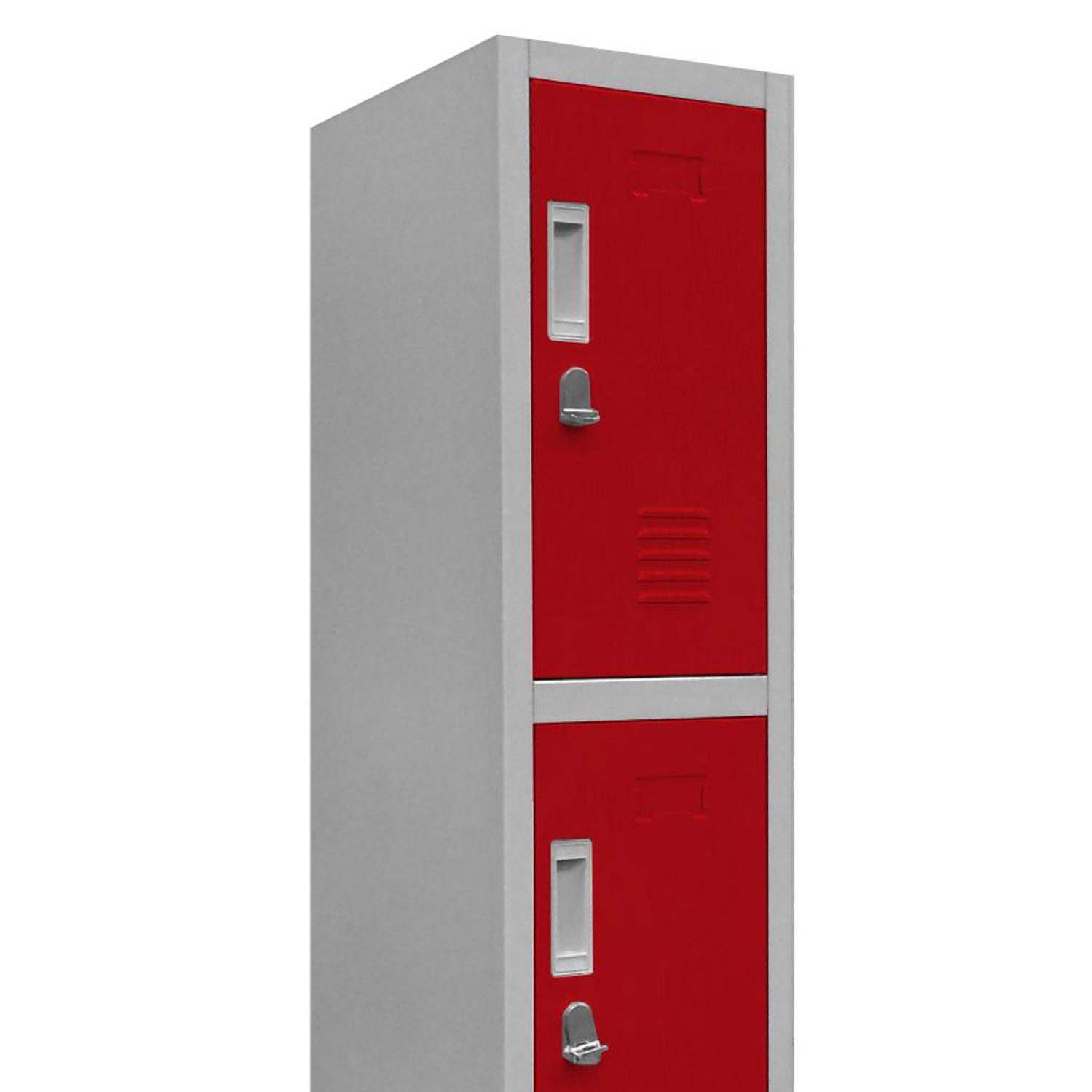 Locker de oficina acero 3 puertas con portacandado | Sodimac - Falabella