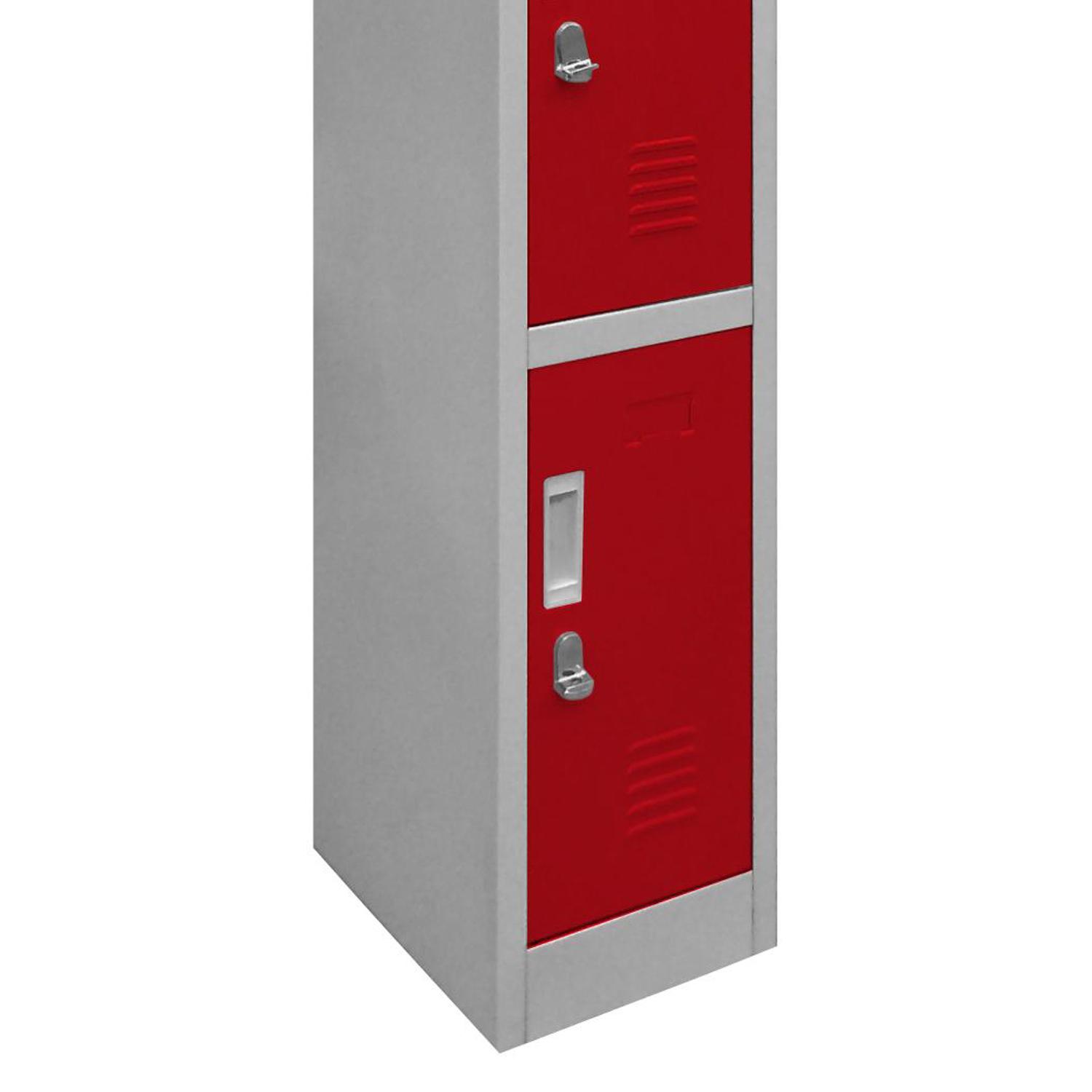 Locker de oficina acero 3 puertas con portacandado | Sodimac - Falabella