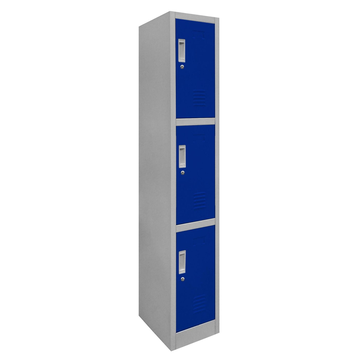 Locker de oficina acero 3 puertas con llave | Sodimac - Falabella