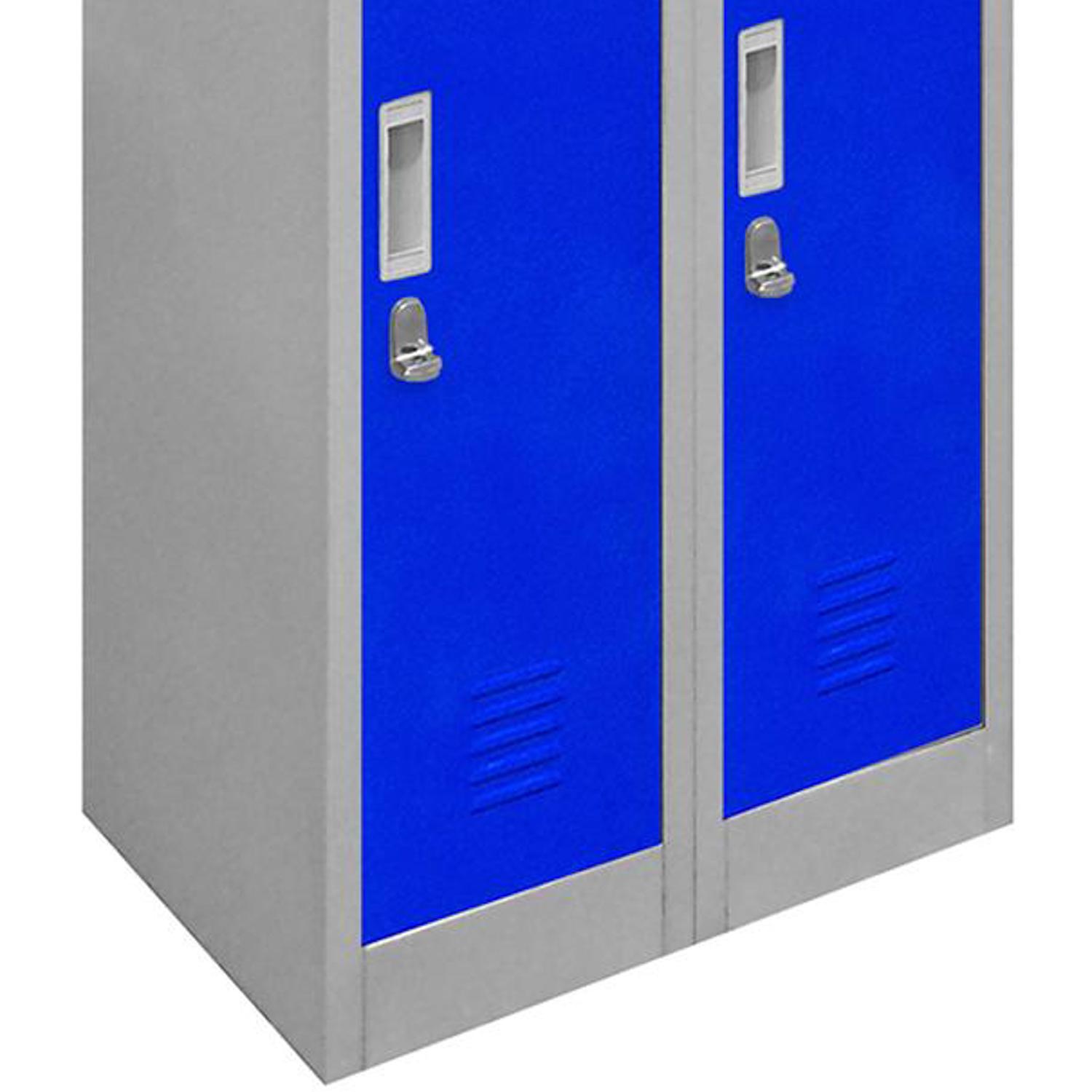 Locker de Oficina con Portacandado 4 Puerta(s) 4 Repisa(s) 50xx57 cm ...