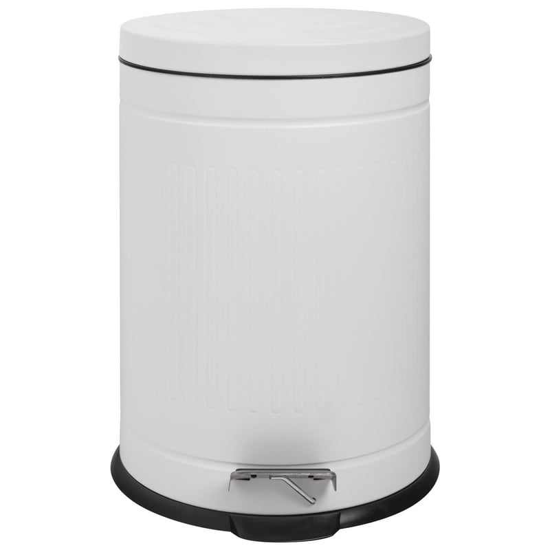 Basurero de Metal 20 Lts Blanco | Sodimac - Falabella