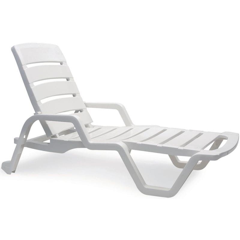 Reposera de resina cabo blanco | Sodimac - Falabella