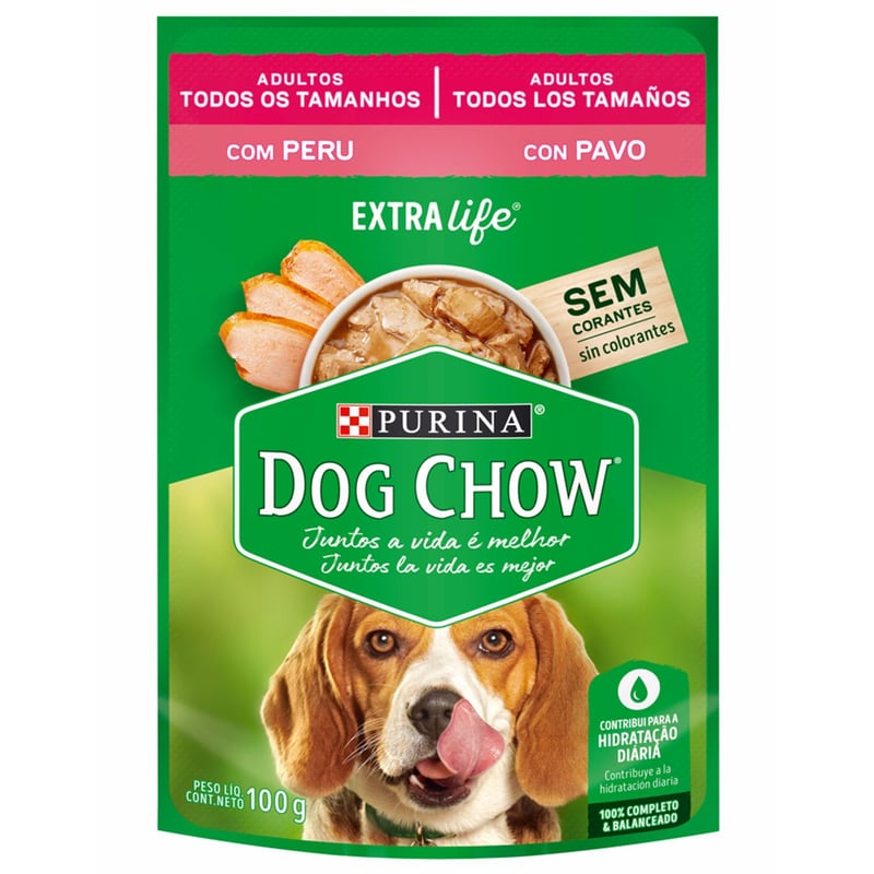 Alimento húmedo para perro adulto 100 gr pavo | Sodimac - Falabella
