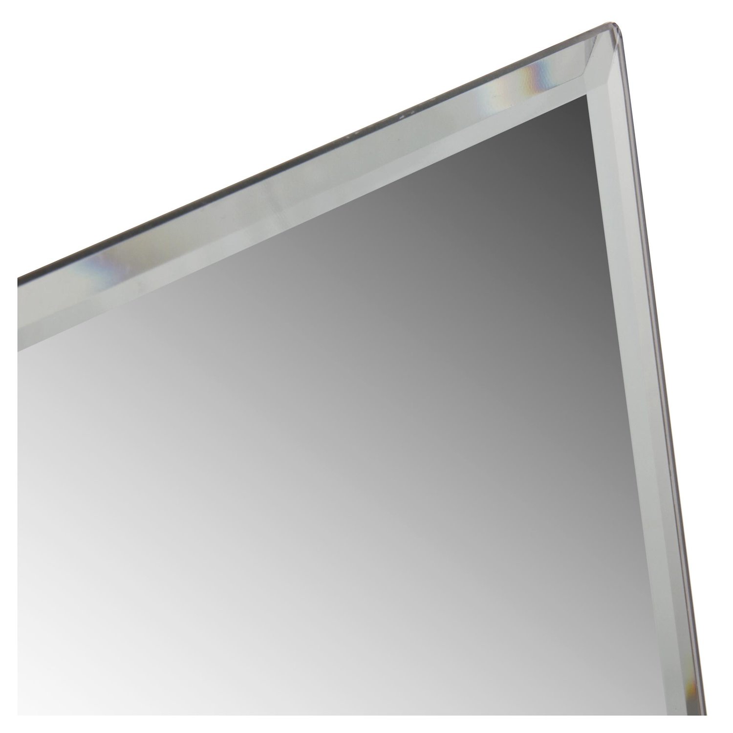 Espejo con Bisel Baño Rectangular 60x100 cm Blanco Cherry | Sodimac ...