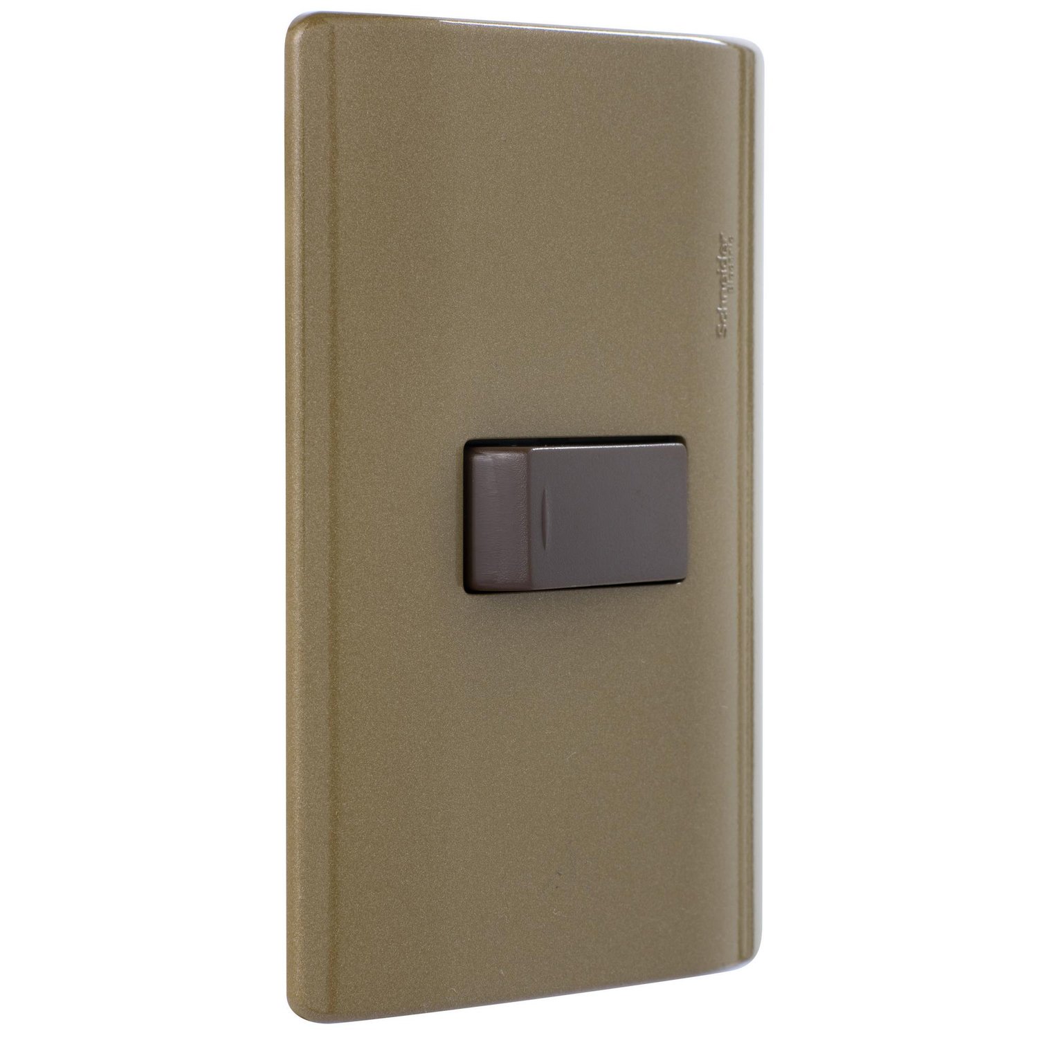 Interruptor simple (9/12) 16 A Dorado Genesis | Sodimac - Falabella