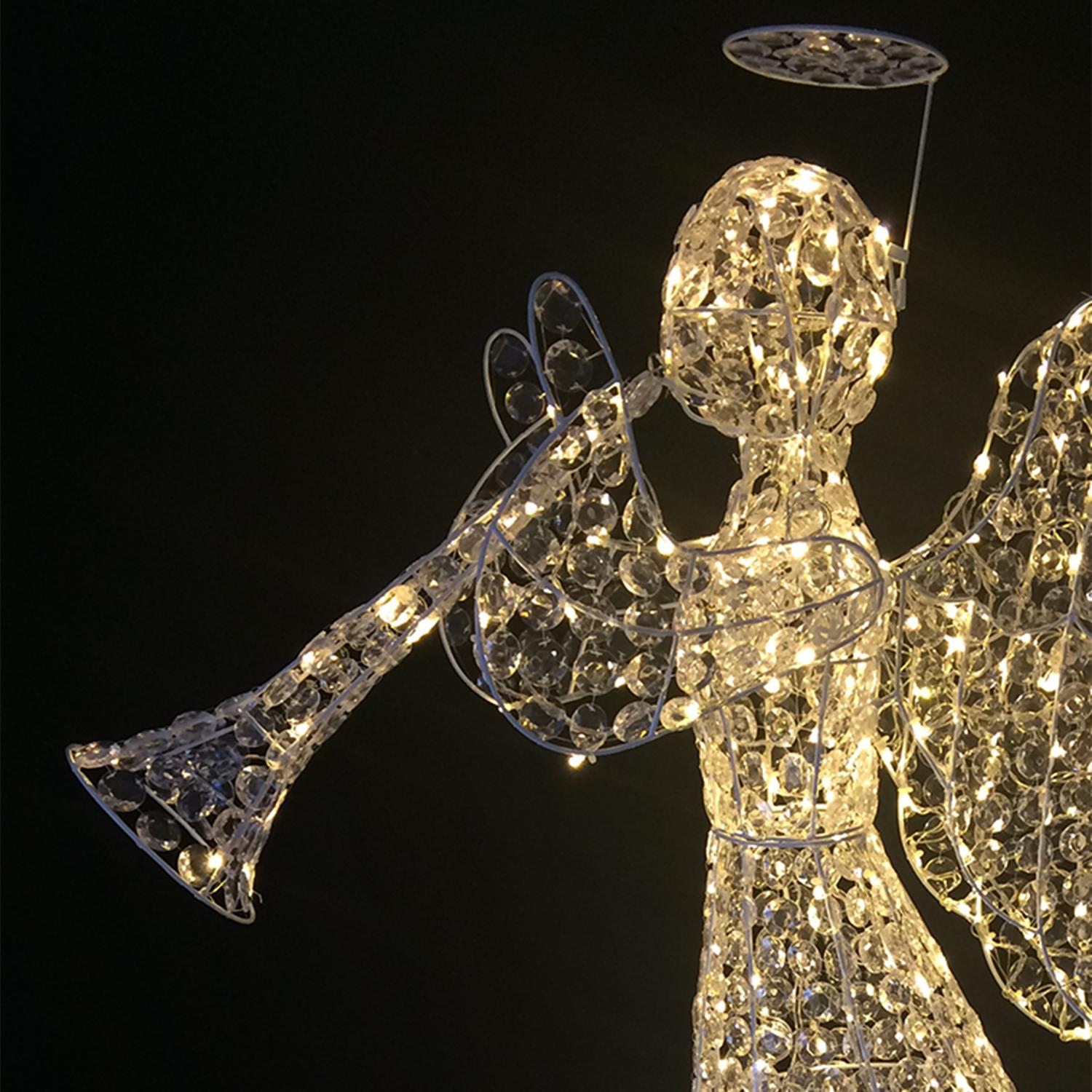 Angel led 3D 312 luces/158 cm | Sodimac - Falabella